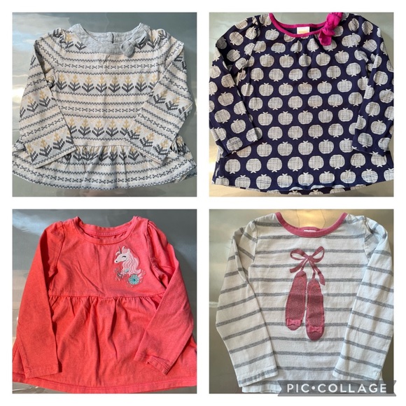 Gymboree | Shirts & Tops | Gymboree Toddler Girl Long Sleeve Shirt Bundle | Poshmark